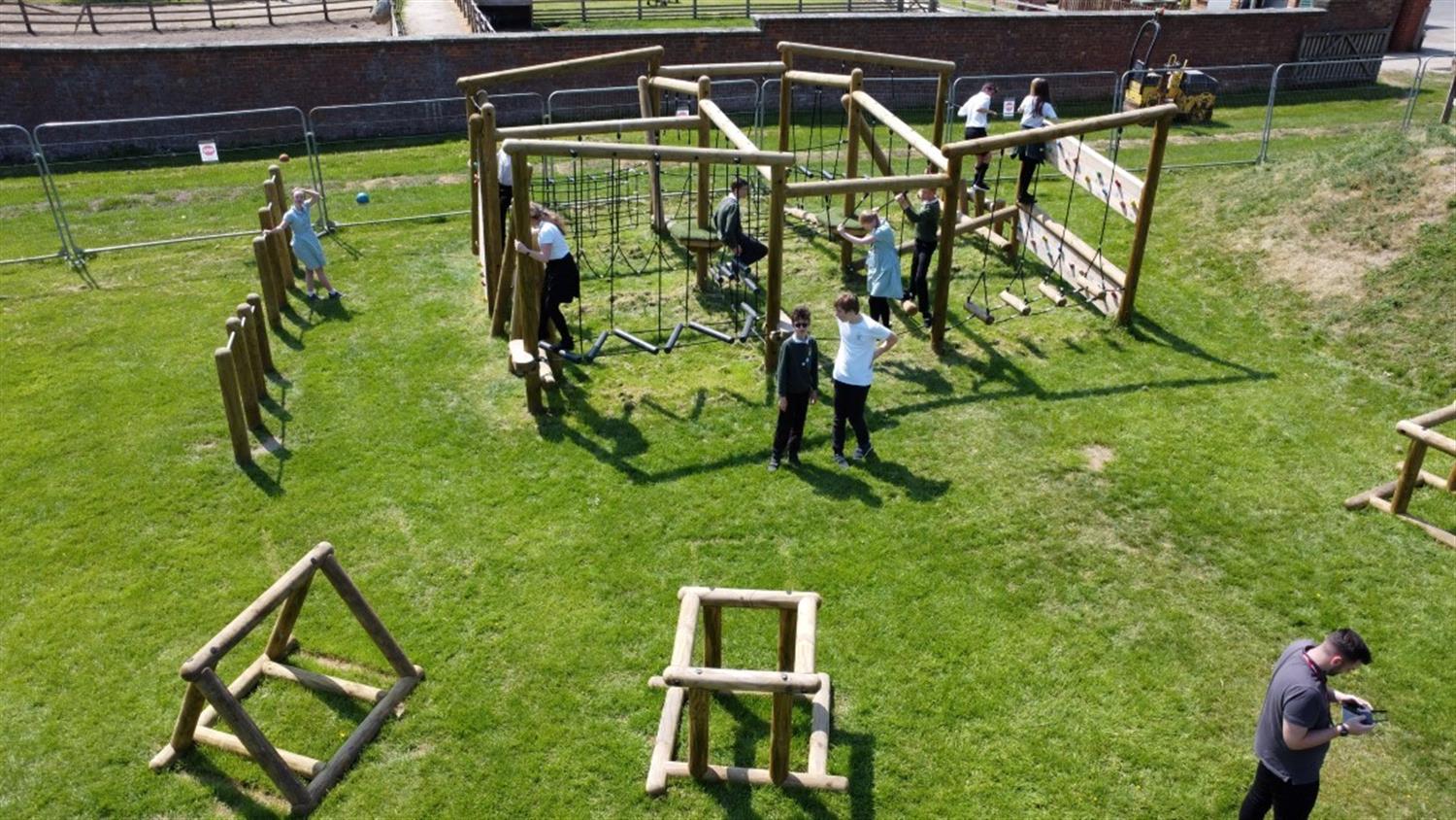 Active Play Opportunities at Welburn Hall School | Pentagon Play