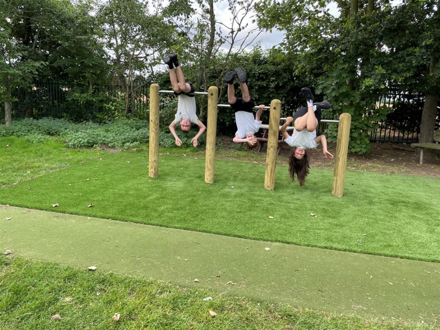 See Lower Halstow Primary School's New Trim Trail in Kent | Pentagon Play