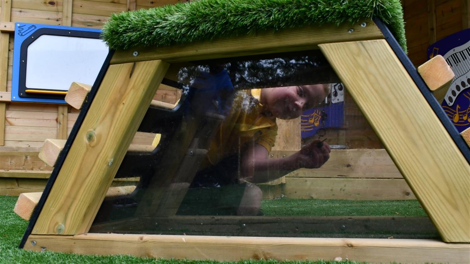 Movable Active Play Equipment at Bramley Vale Primary | Pentagon Play