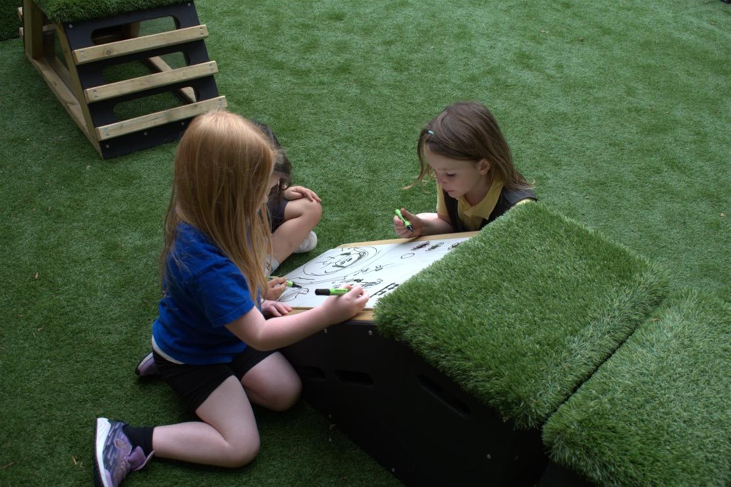 Movable Active Play Equipment at Bramley Vale Primary | Pentagon Play