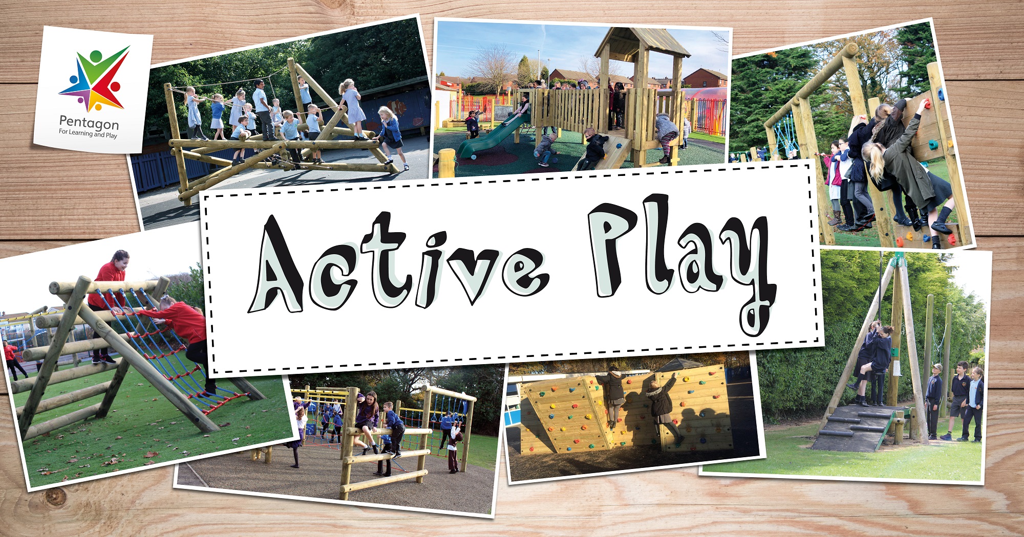 Trim Trails and Climbing Frames For Schools | Pentagon Play