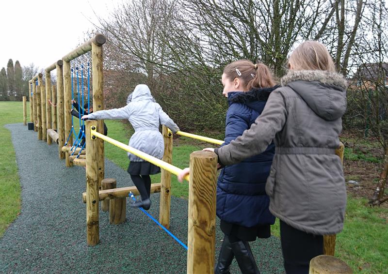Trim Trails and Climbing Frames For Schools | Pentagon Play