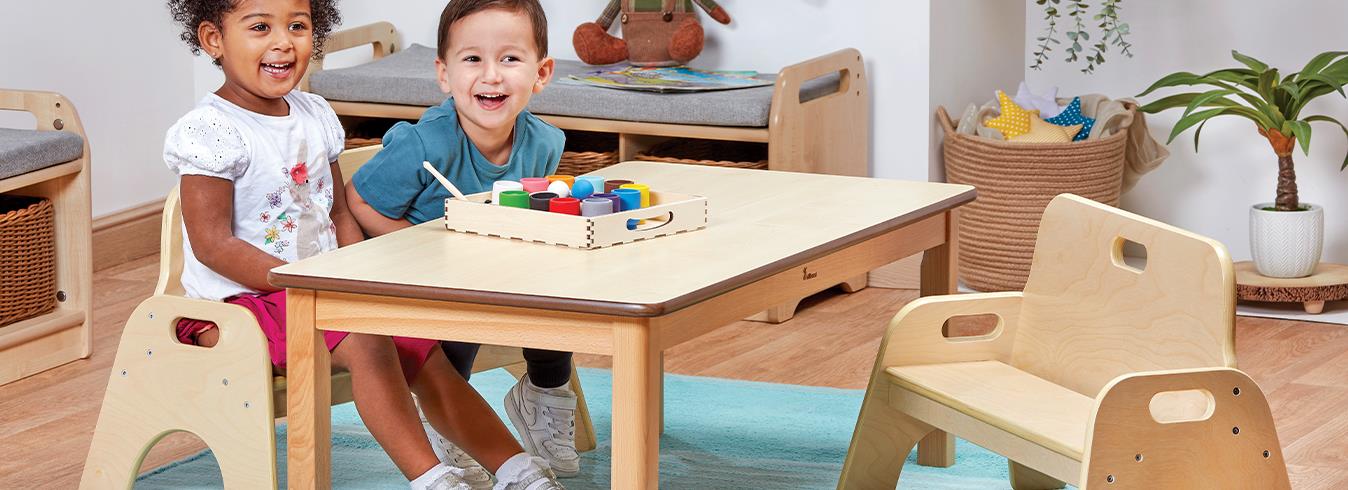Early Years Tables and Chairs | Pentagon Play