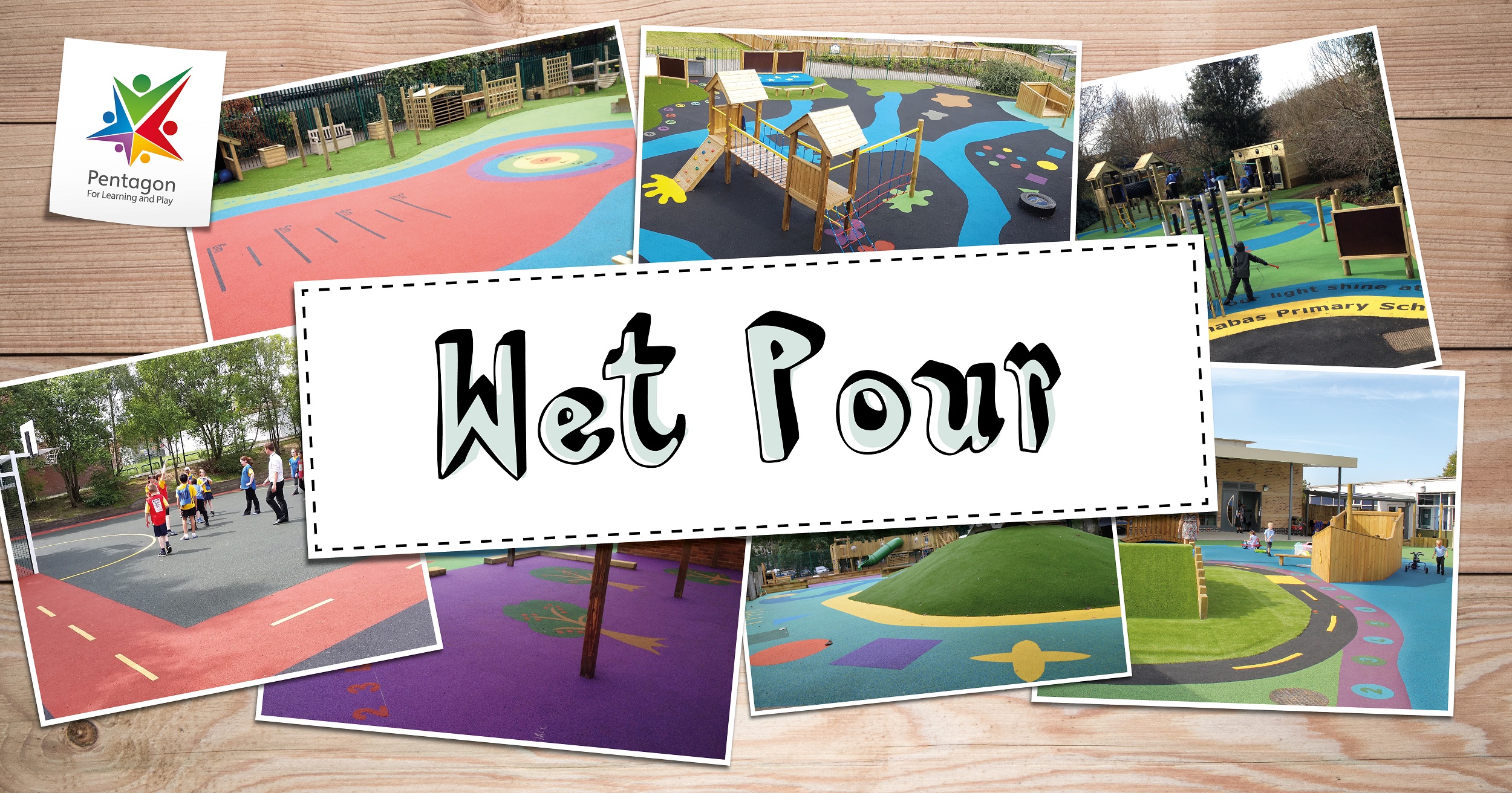 Wet Pour Safety Surfacing | Pentagon Play