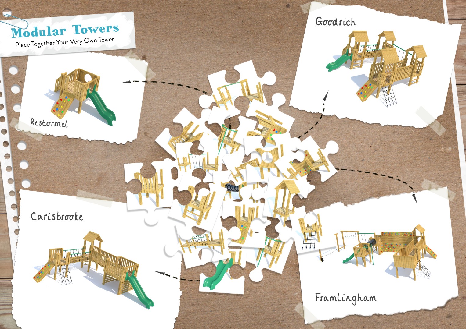 Play Towers For School And Commercial Playgrounds! | Pentagon Play