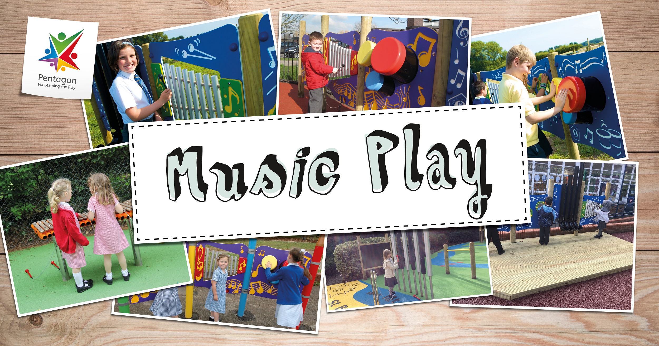 Outdoor Musical Instruments For Schools | Pentagon Play