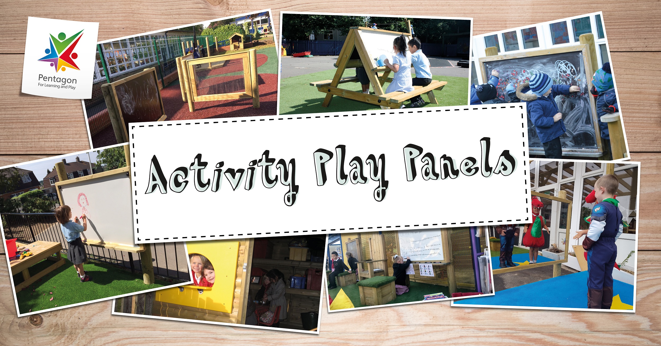 Play Panels For Schools | Pentagon Play
