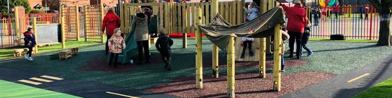 Outdoor School Playground Equipment | Pentagon Play