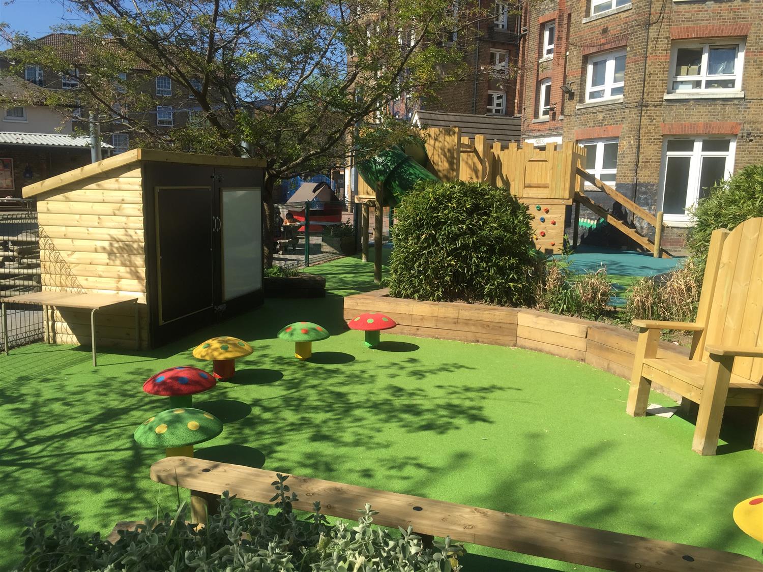 Harbinger's New Castle & EYFS Playground | Pentagon Play