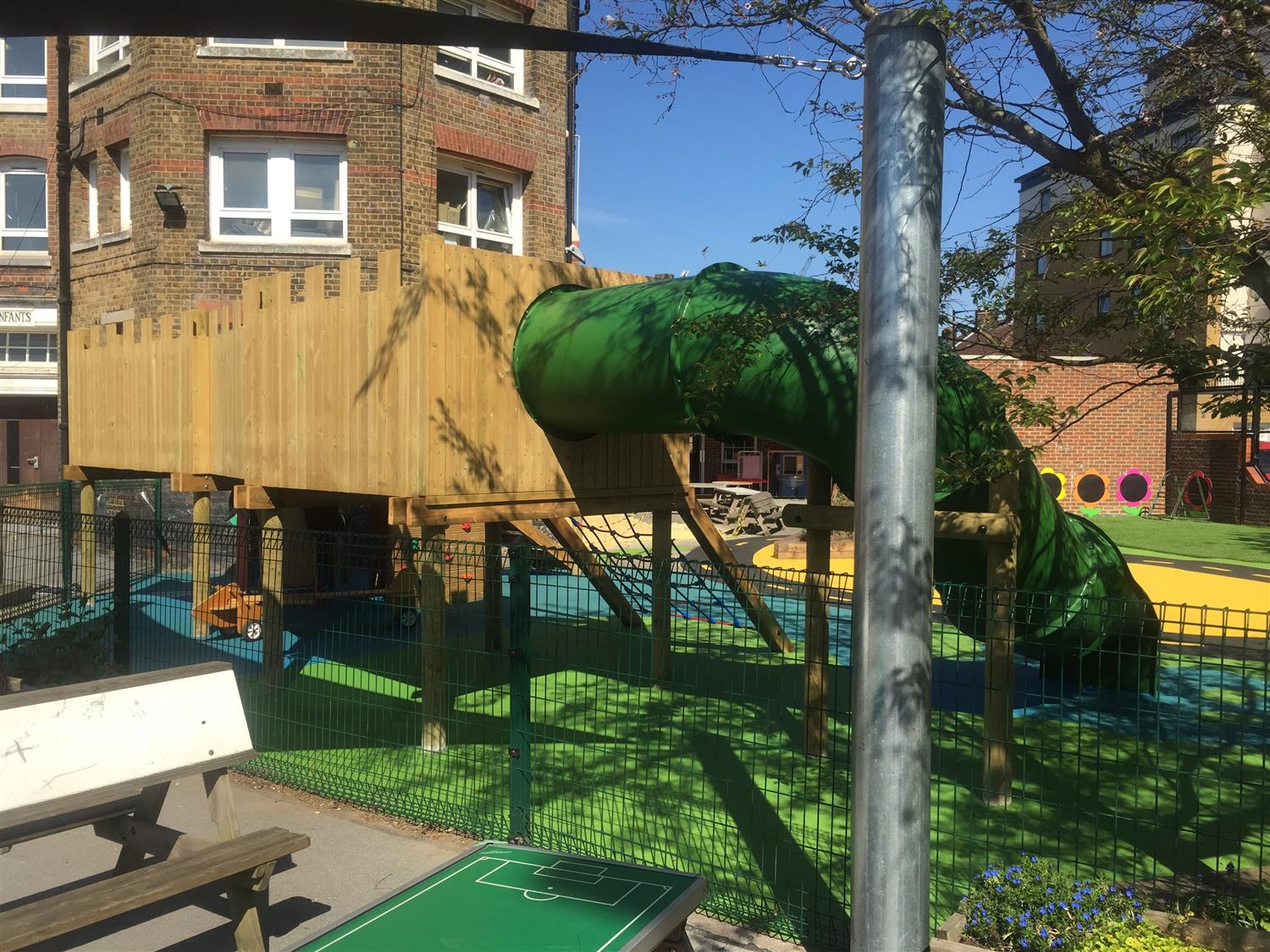 Harbinger's New Castle & EYFS Playground | Pentagon Play