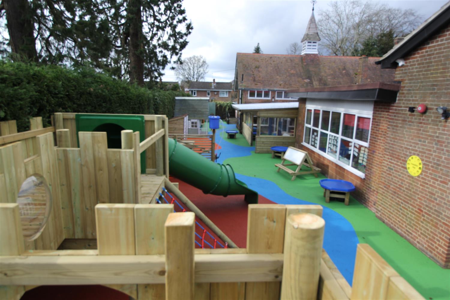 Mortimer St John's Vibrant Early Years Playground | Pentagon Play