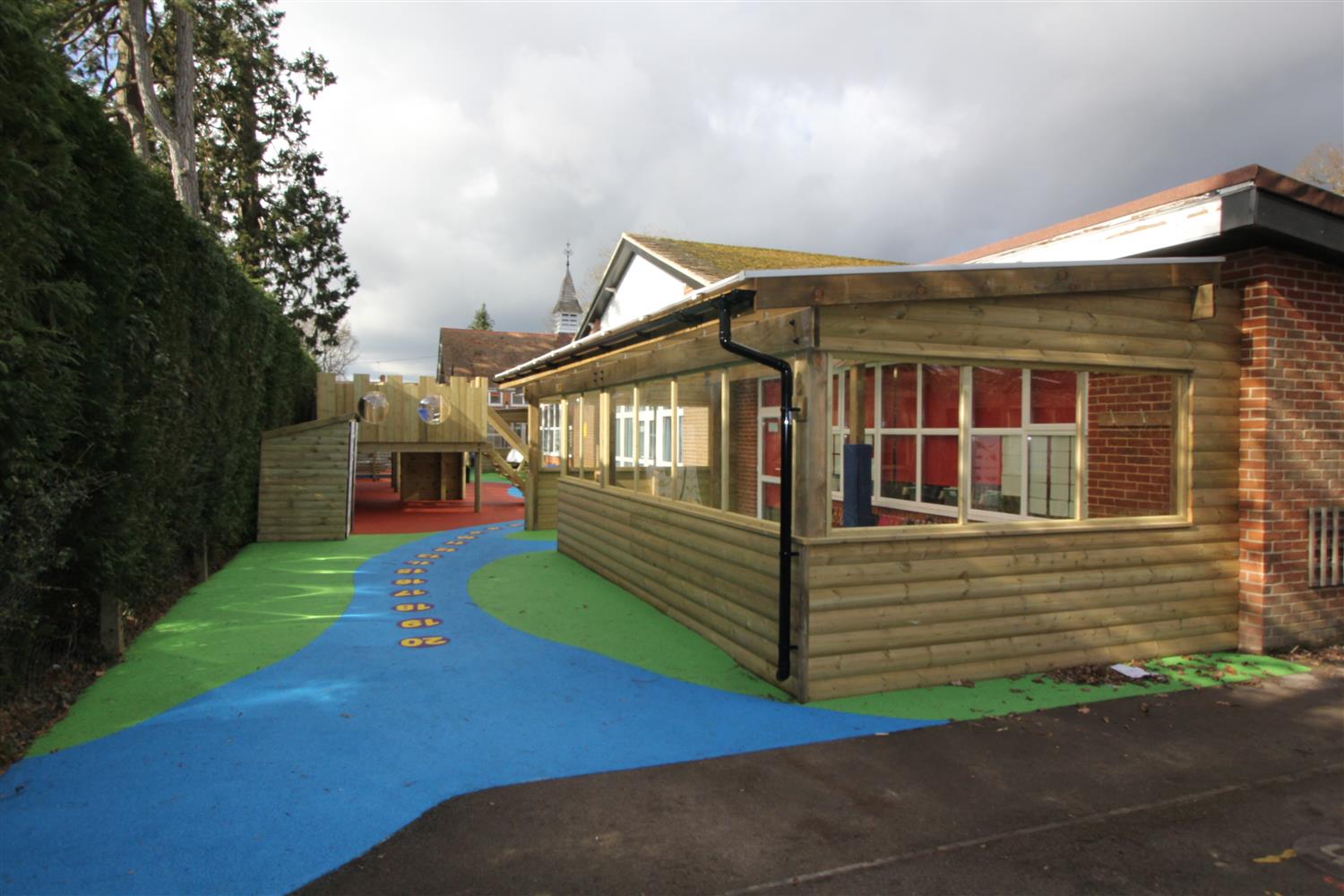 Mortimer St John's Vibrant Early Years Playground | Pentagon Play