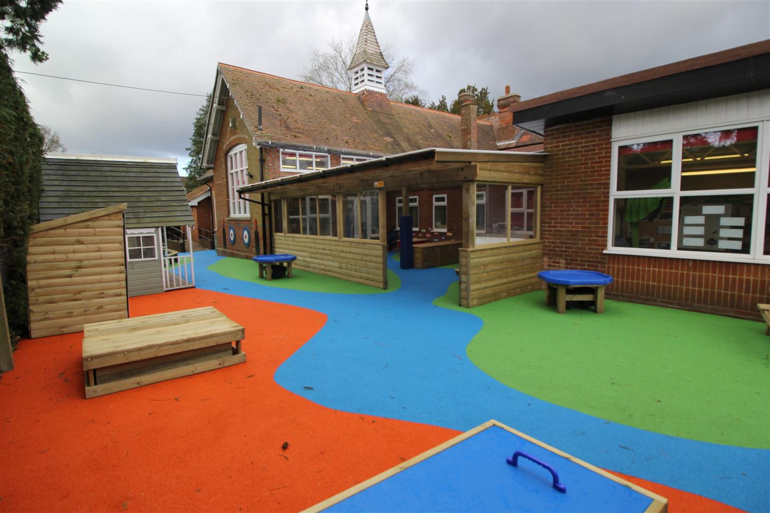Mortimer St John's Vibrant Early Years Playground | Pentagon Play
