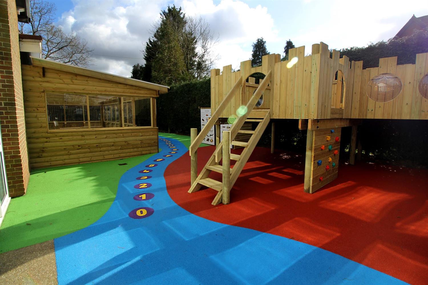 Mortimer St John's Vibrant Early Years Playground | Pentagon Play