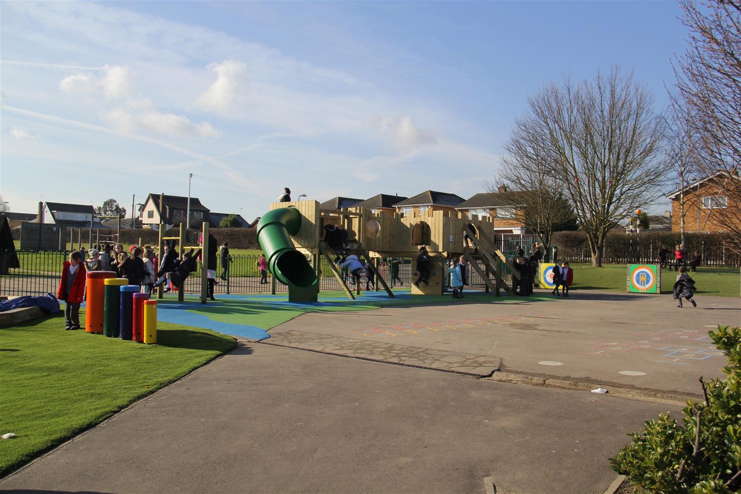 Millhouse Juniors & Infant's Playground Project | Pentagon Play