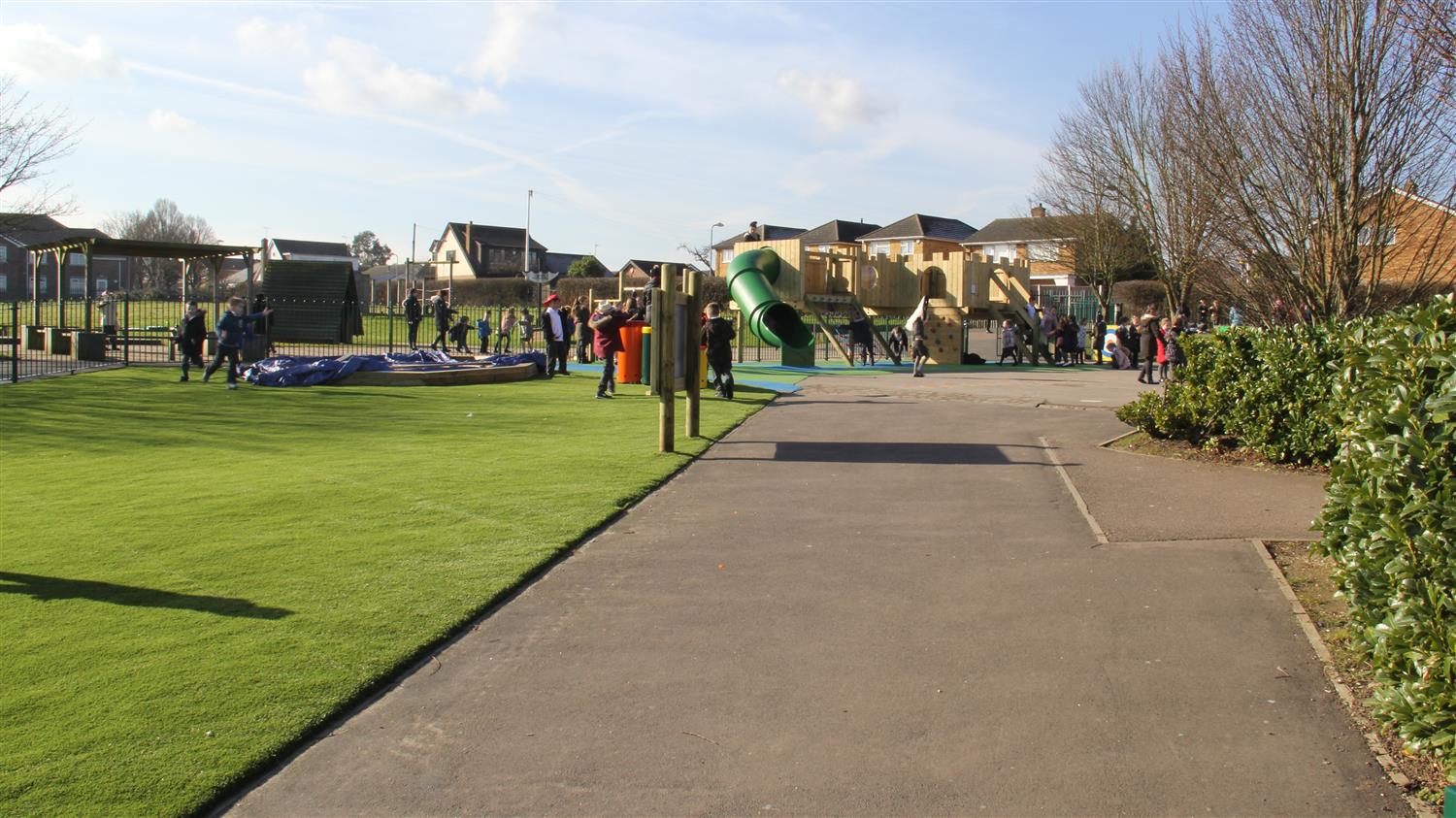 Millhouse Juniors & Infant's Playground Project | Pentagon Play