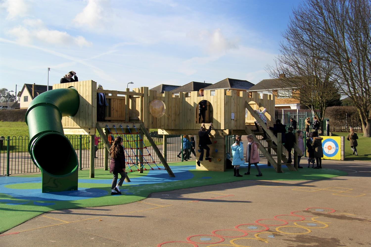 Millhouse Juniors & Infant's Playground Project | Pentagon Play