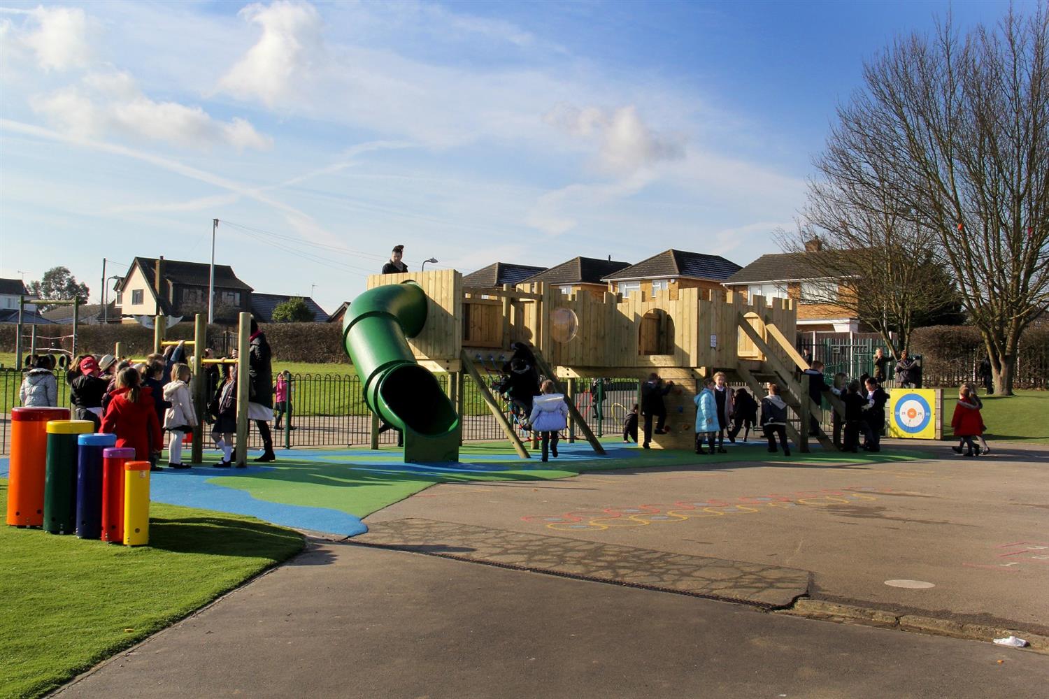 Millhouse Juniors & Infant's Playground Project | Pentagon Play