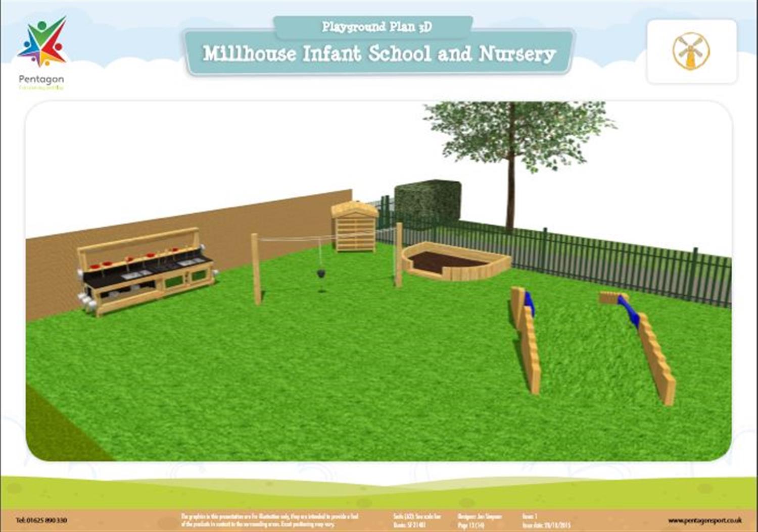Millhouse Juniors & Infant's Playground Project | Pentagon Play