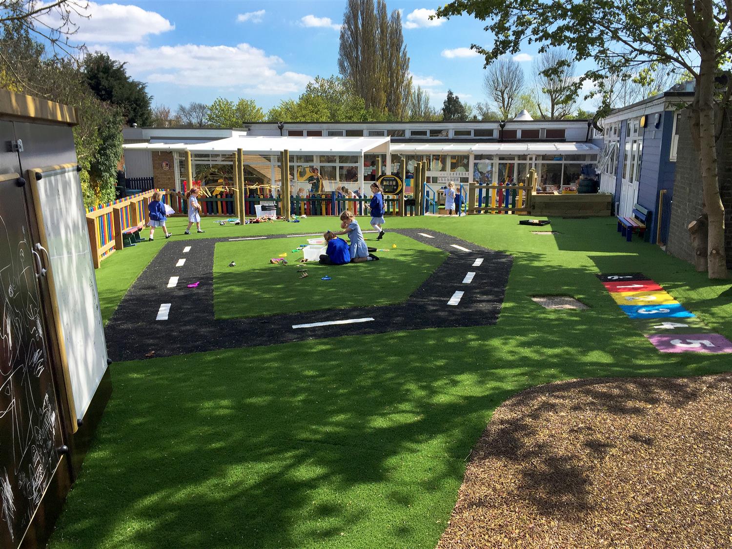 Hutton All Saint's Early Years Outdoor Classroom | Pentagon Play