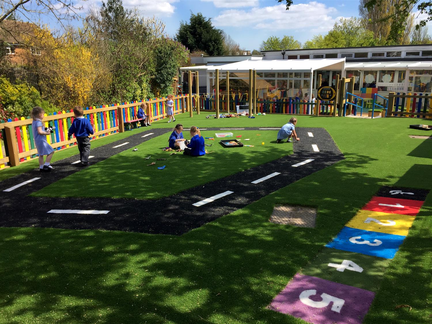 Hutton All Saint's Early Years Outdoor Classroom | Pentagon Play
