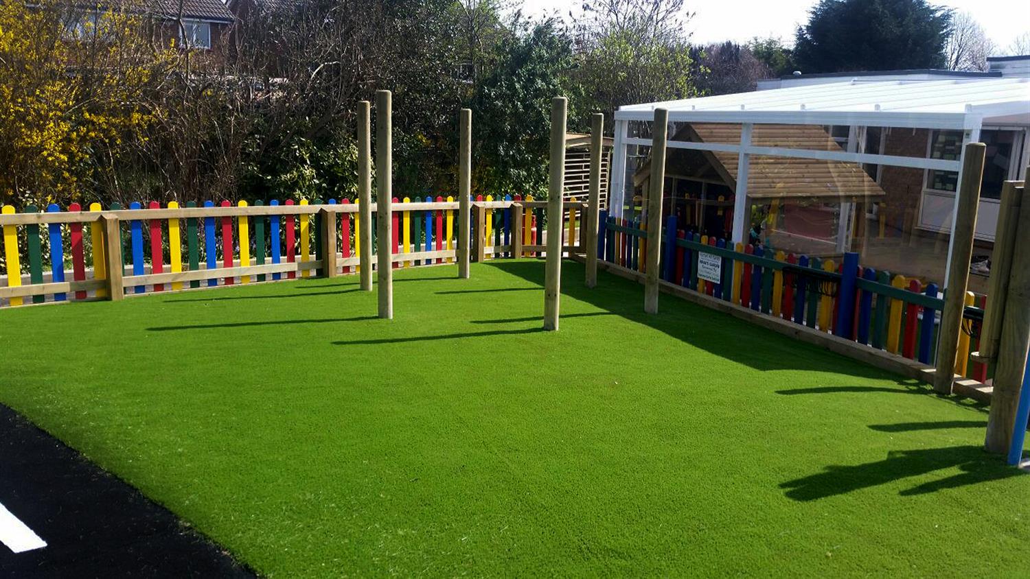 Hutton All Saint's Early Years Outdoor Classroom | Pentagon Play