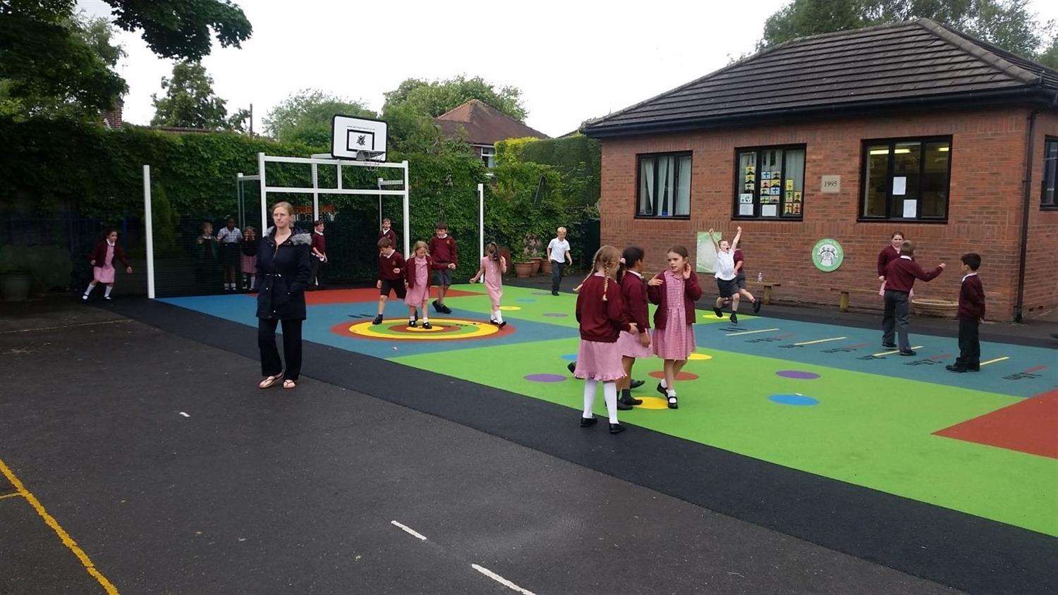 St Mary's CE Primary School New Active Play Space | Pentagon Play