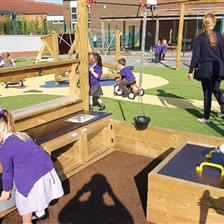 Hillcrest Academy's EYFS Playground Development | Pentagon Play