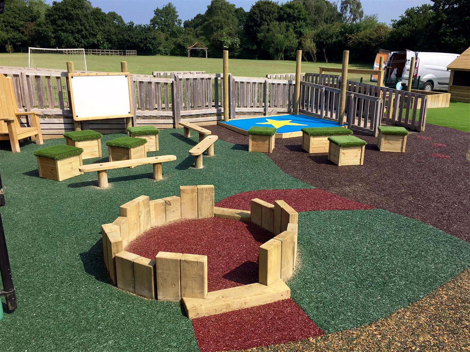 Emmer Green School's Open-Ended Playground | Pentagon Play