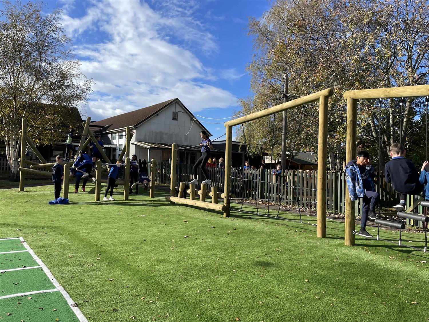 An Active Play Area at Gloucester Road Primary School | Pentagon Play
