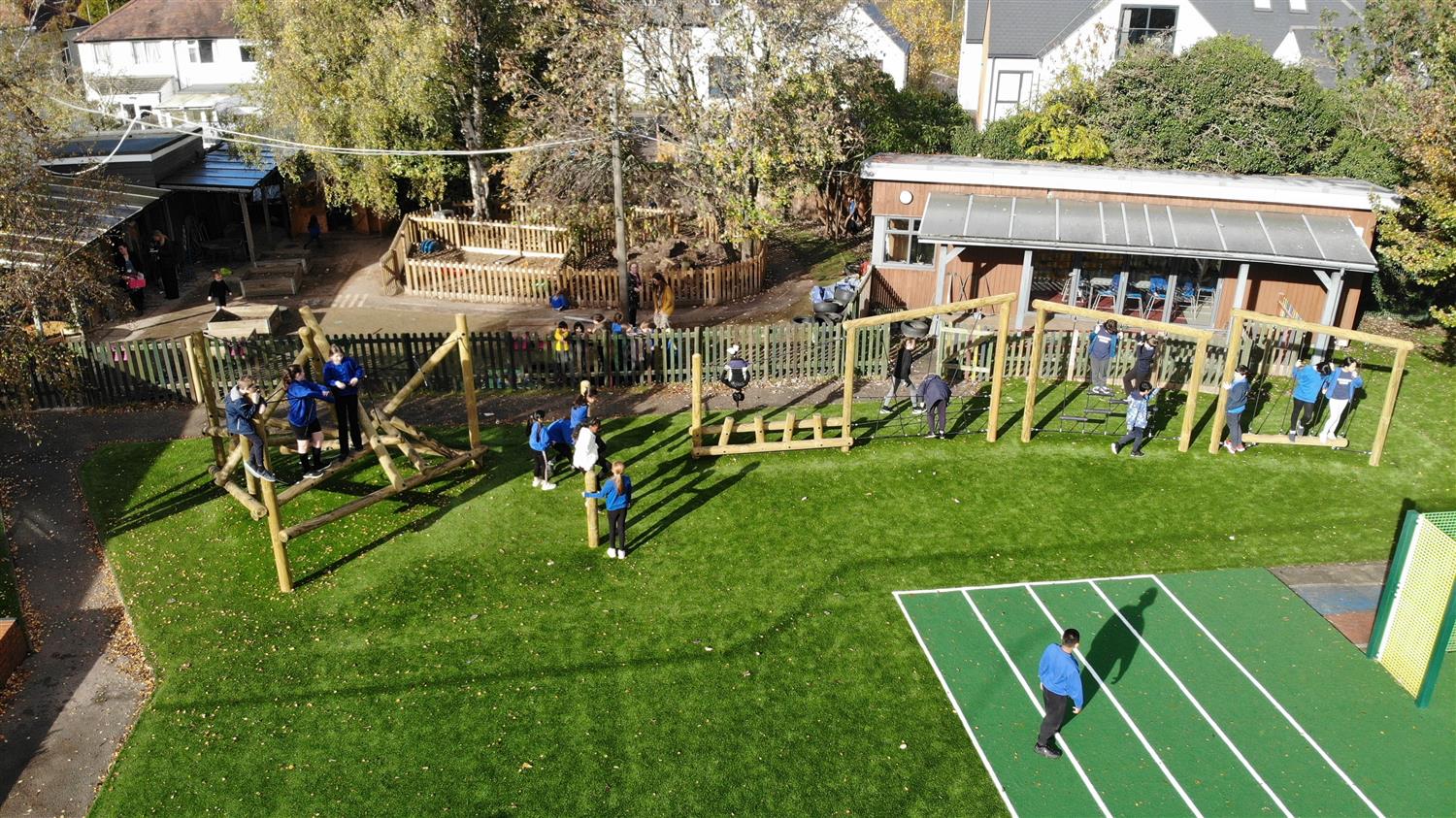 An Active Play Area at Gloucester Road Primary School | Pentagon Play