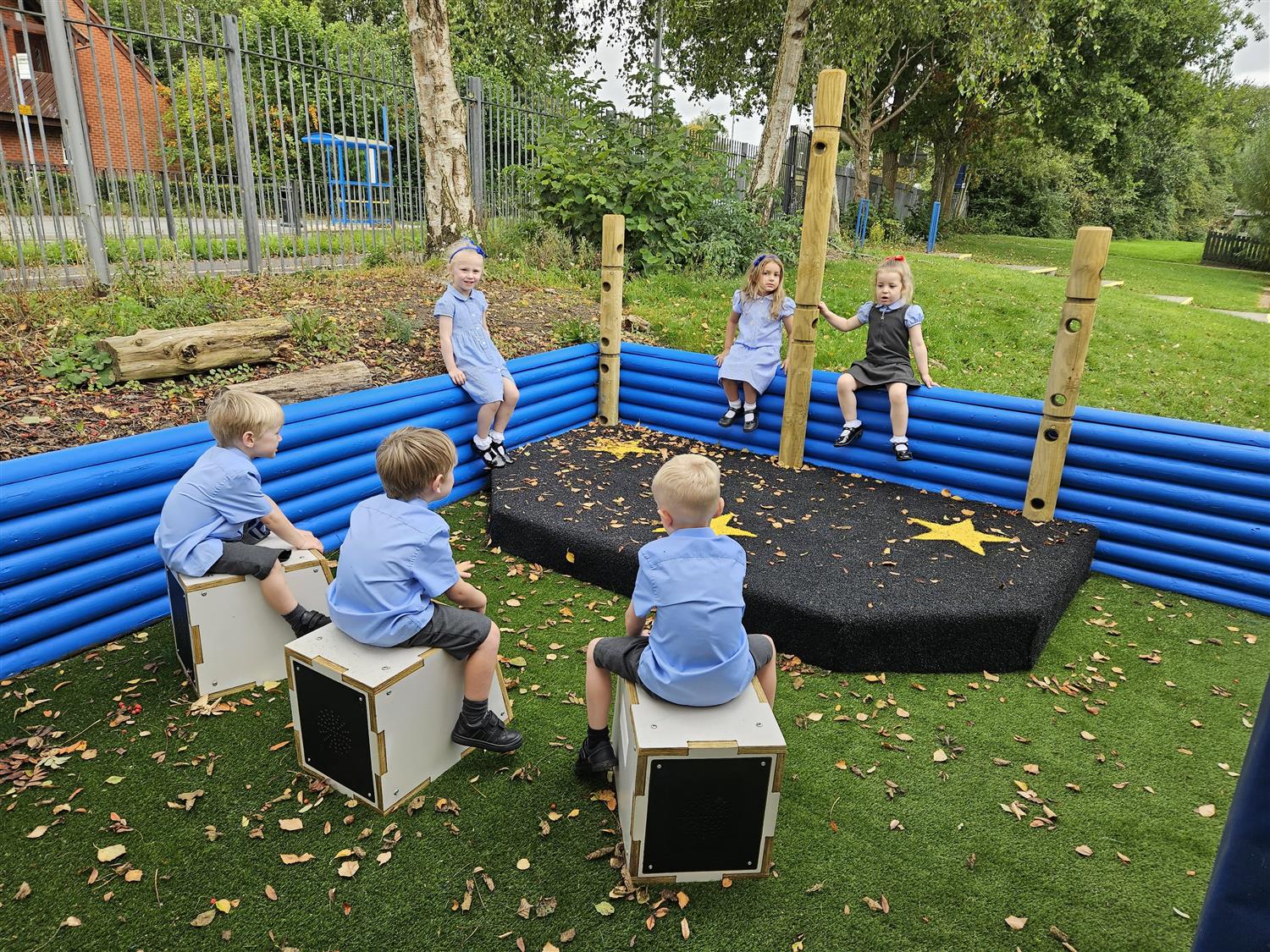 Inspiring Outdoor Area & MUGA at Westbrook Primary School | Pentagon Play