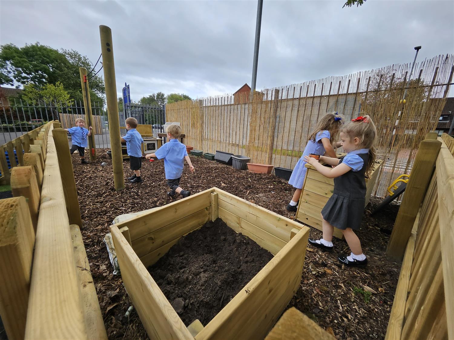 Inspiring Outdoor Area & MUGA at Westbrook Primary School | Pentagon Play