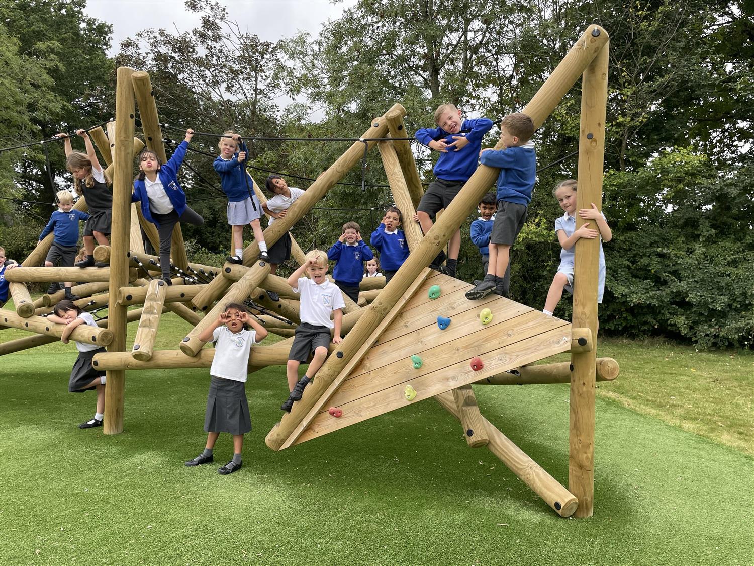 A Mighty Climber For Stamford Green Primary School | Pentagon Play