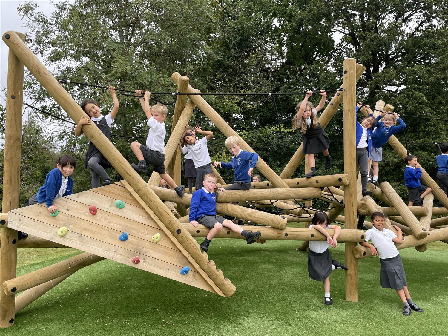 A Mighty Climber For Stamford Green Primary School | Pentagon Play