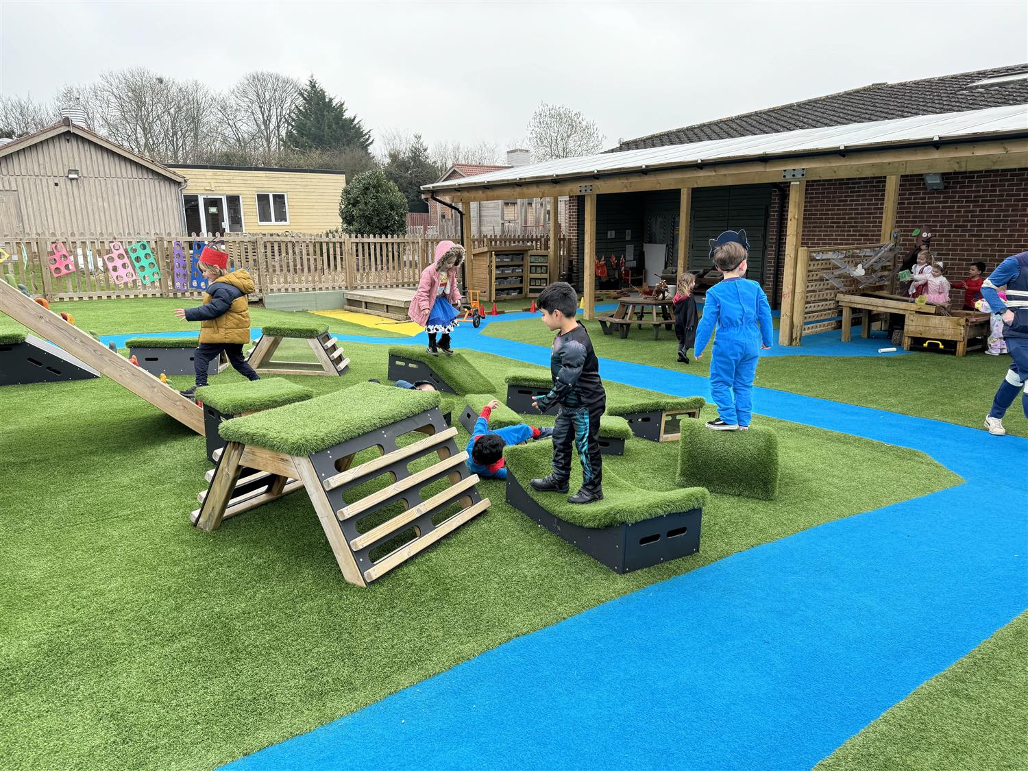 An EYFS Play Area Transformation For Great Kingshill School! | Pentagon ...