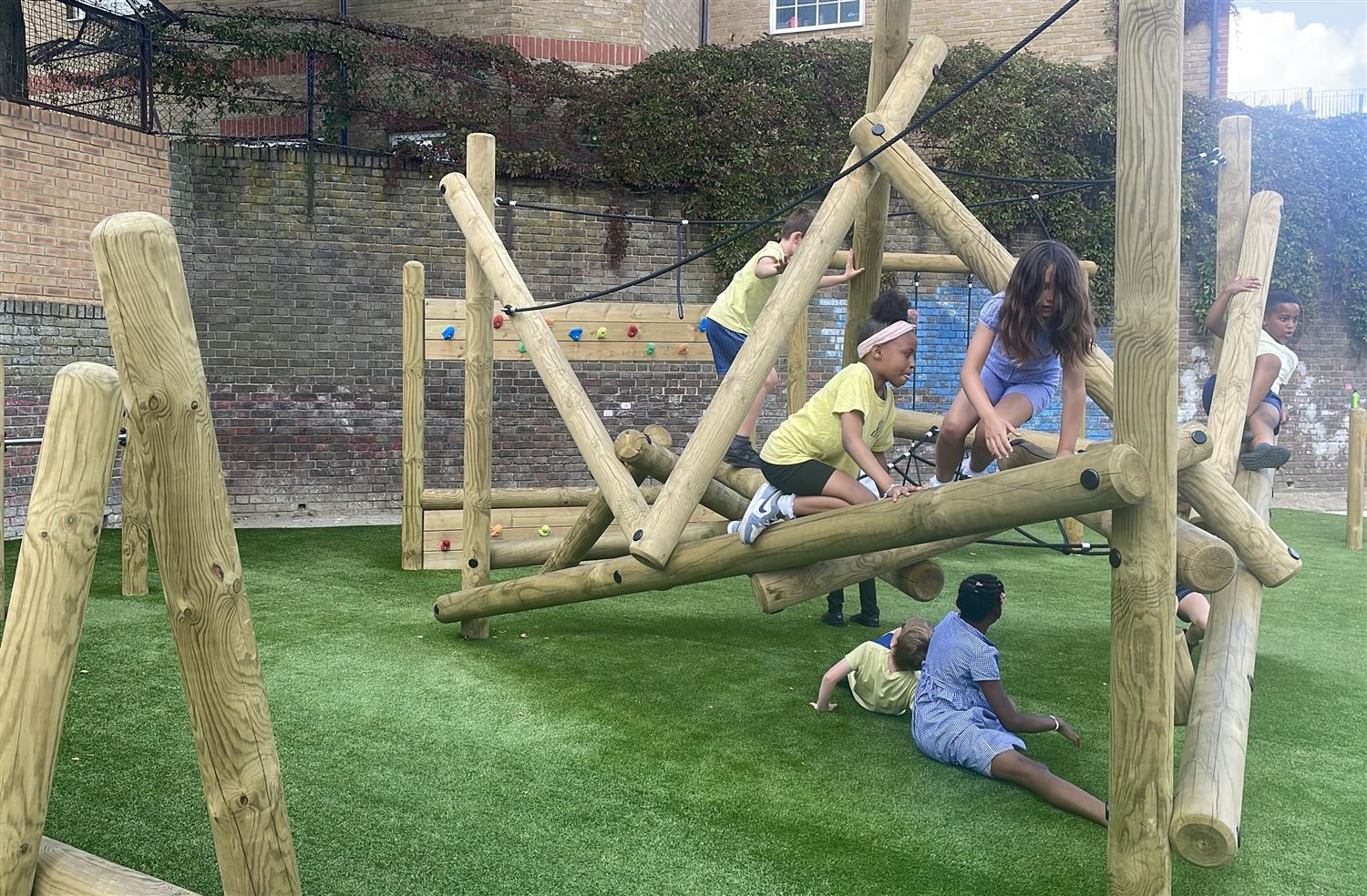 An Exciting Active Play Area for Sudbourne Primary School | Pentagon Play