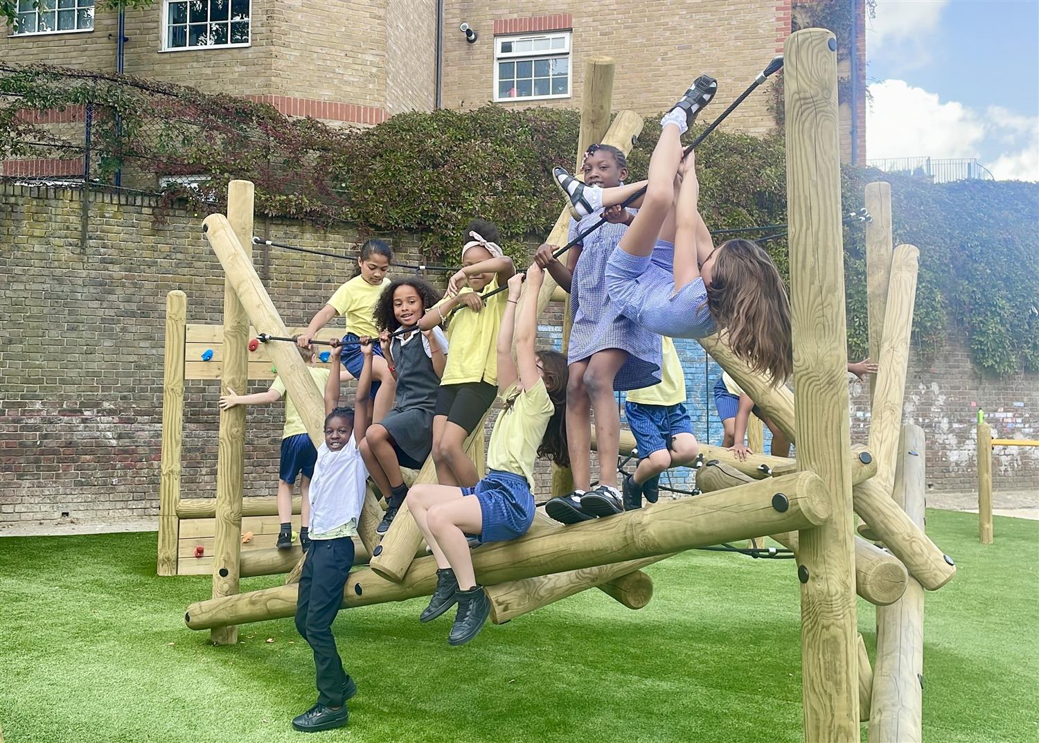 An Exciting Active Play Area for Sudbourne Primary School | Pentagon Play