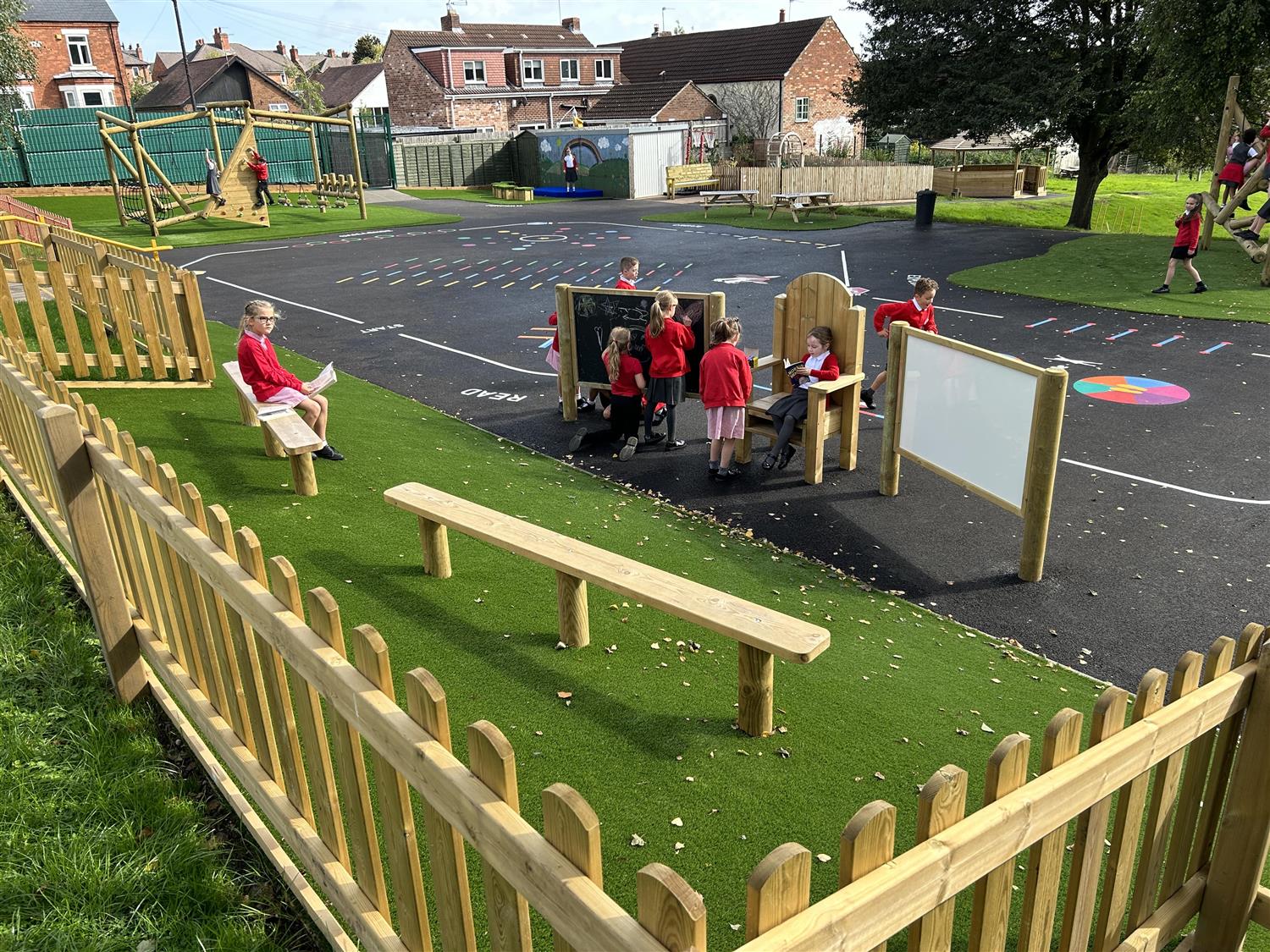 Massive Playground Transformation at Hollywell Primary School ...