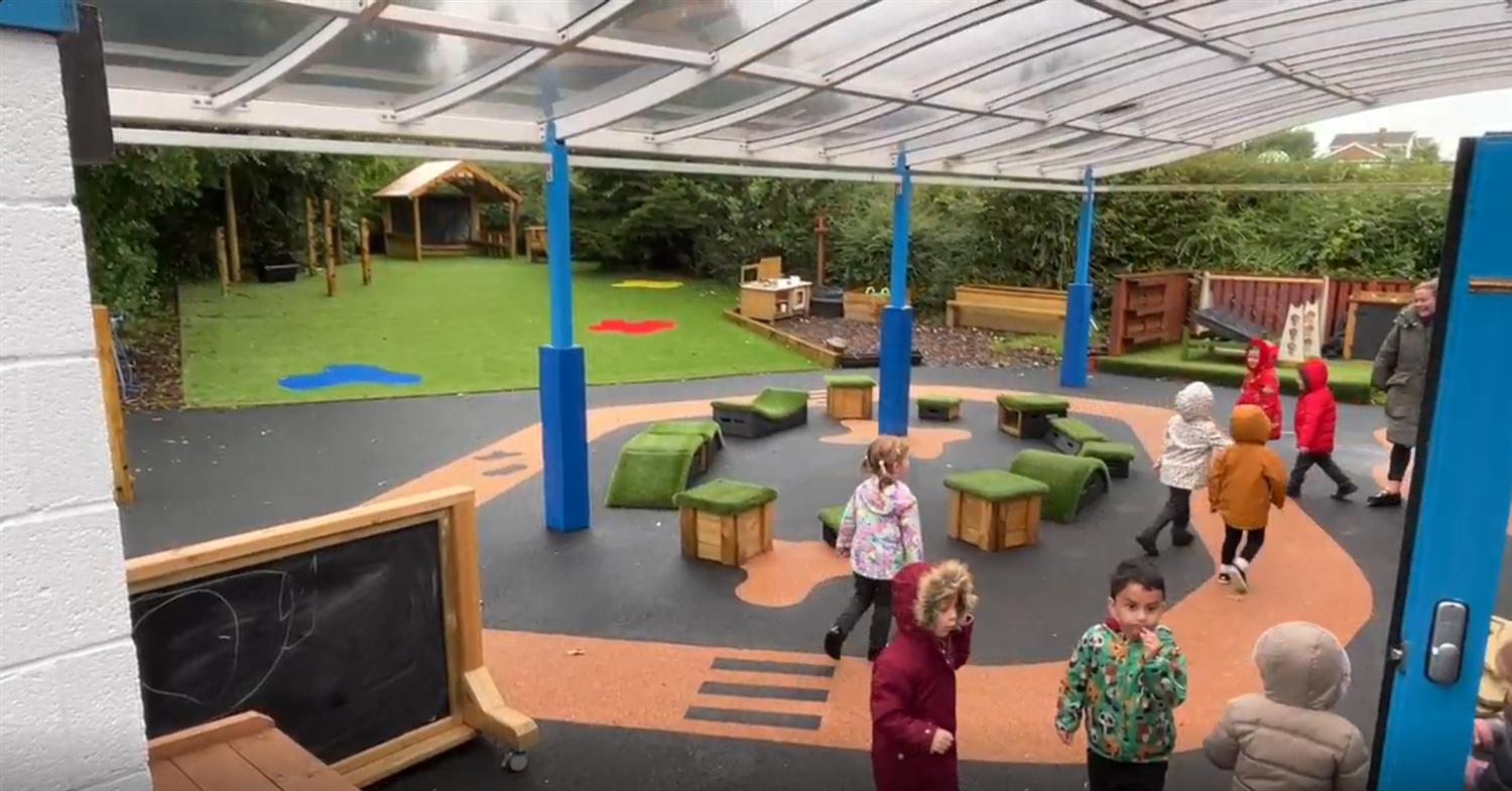 EYFS Play Area Transformation at St Andrews CE Primary! | Pentagon Play