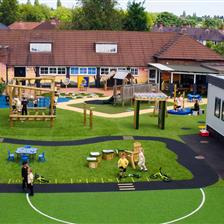 Ashton Vale Primary's Active Playground Zone | Pentagon Play