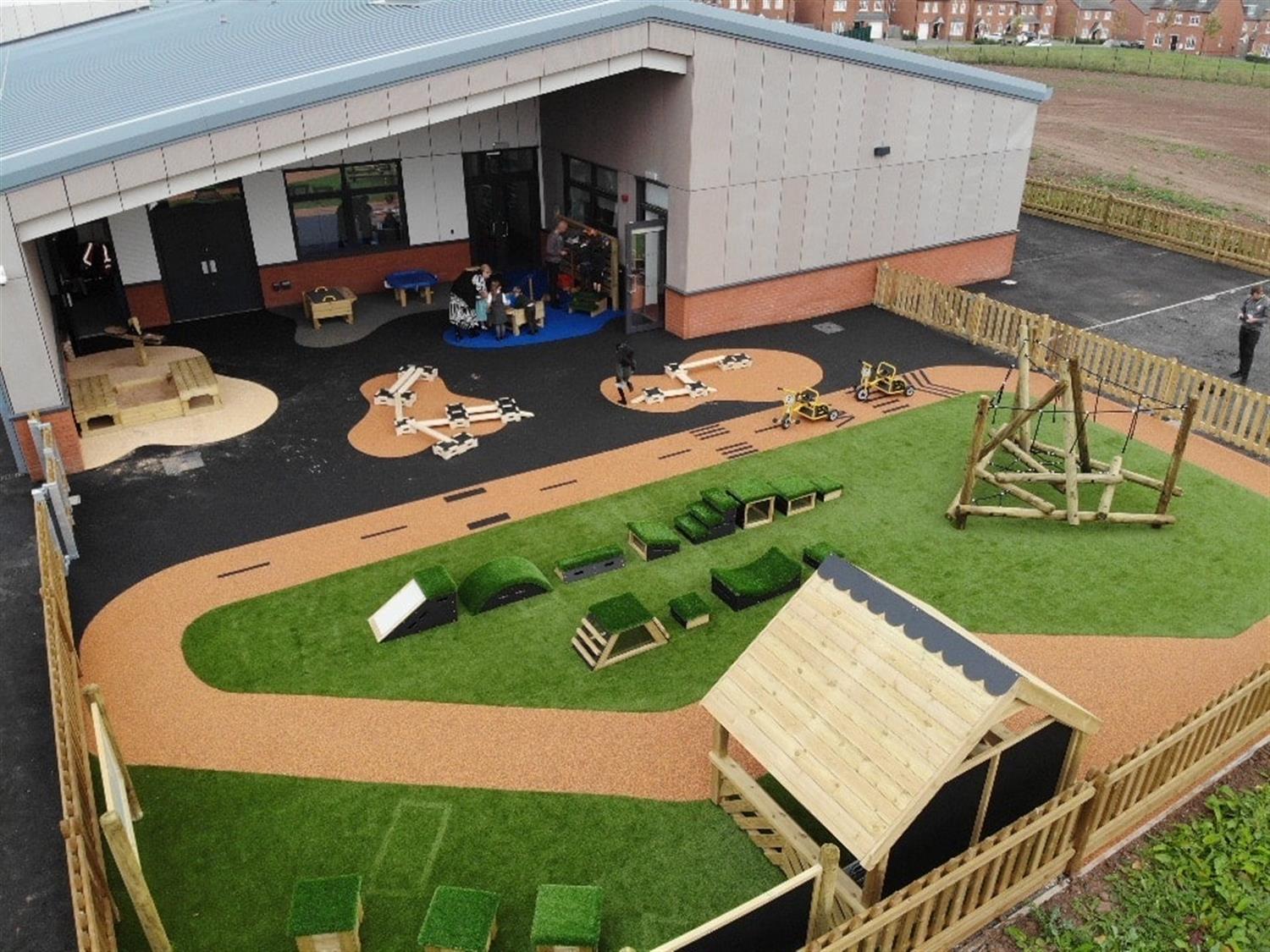 A New Playground For New School Wellington Place Primary! | Pentagon Play