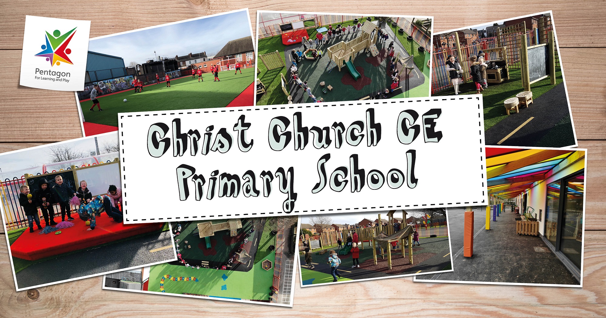 Christ Church Primary’s Playground Developments | Pentagon Play