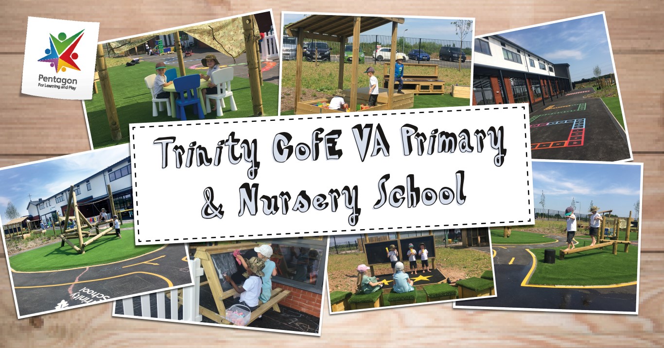 Trinity Primary's EYFS Playground Equipment | Pentagon Play