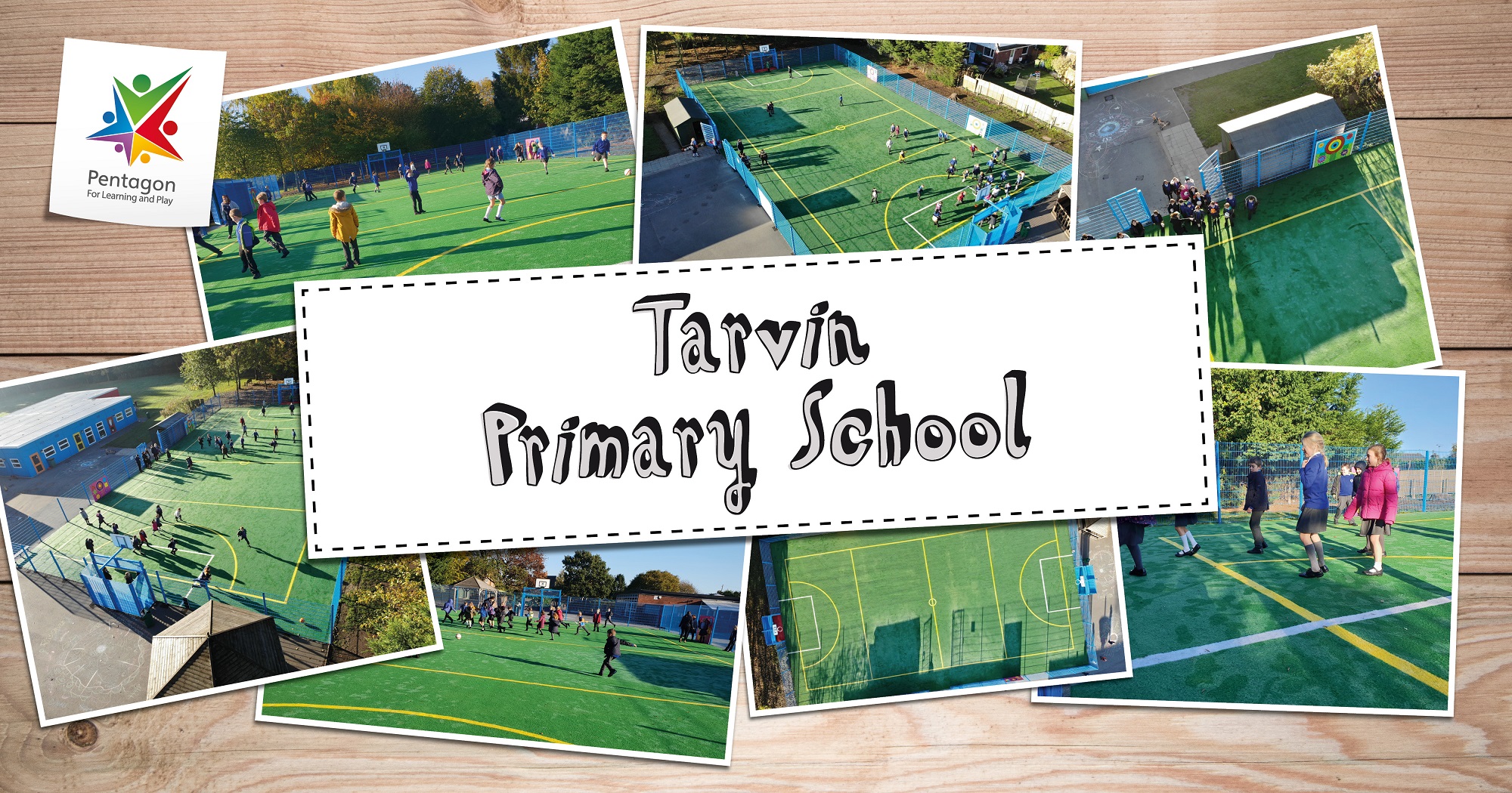 Tarvin Primary's Multi Use Games Area | Pentagon Play