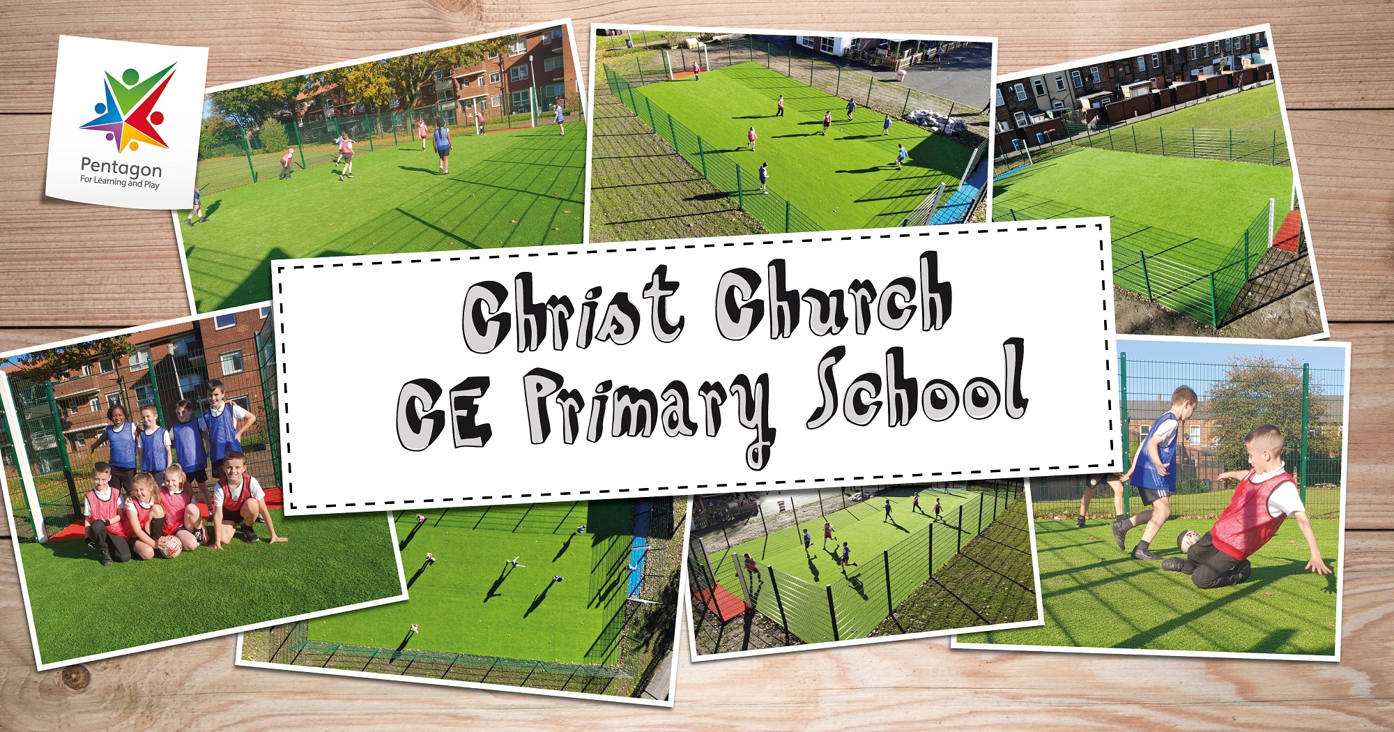 Christ Church Primary's MUGA Pitch | Pentagon Play