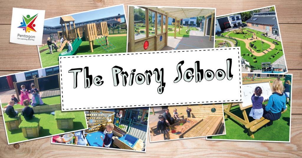 The Priory School's EYFS Playground Transformation | Pentagon Play
