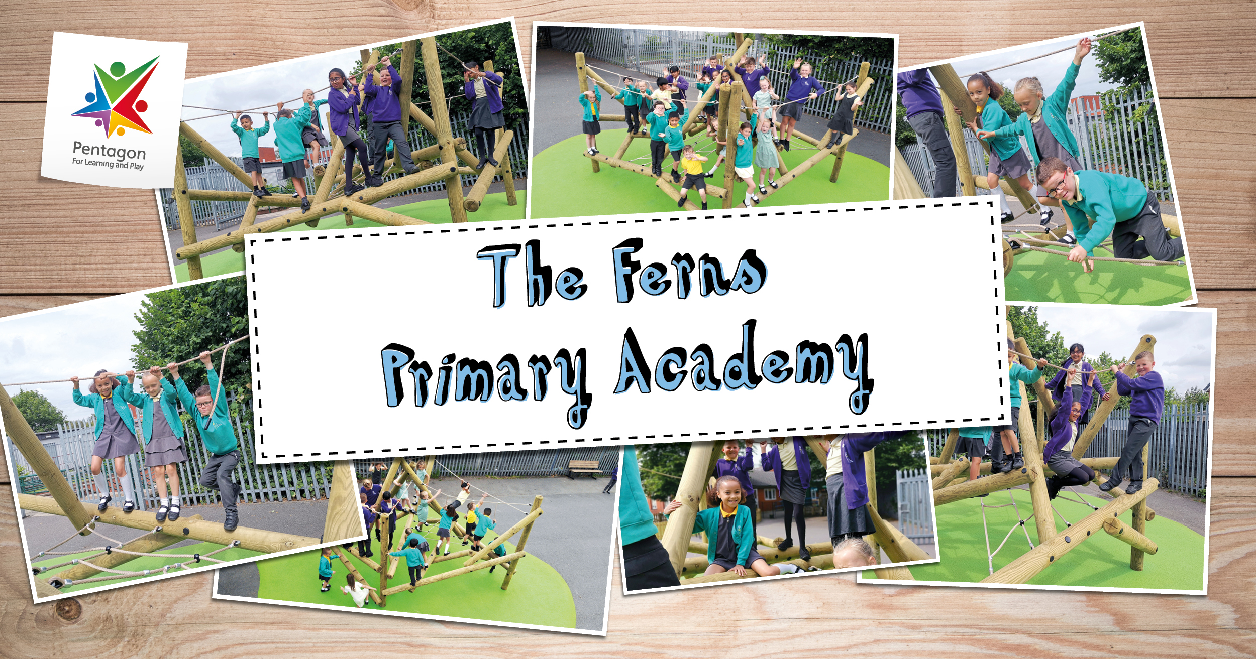 The Ferns Primary Academy’s Climbing Frame | Pentagon Play