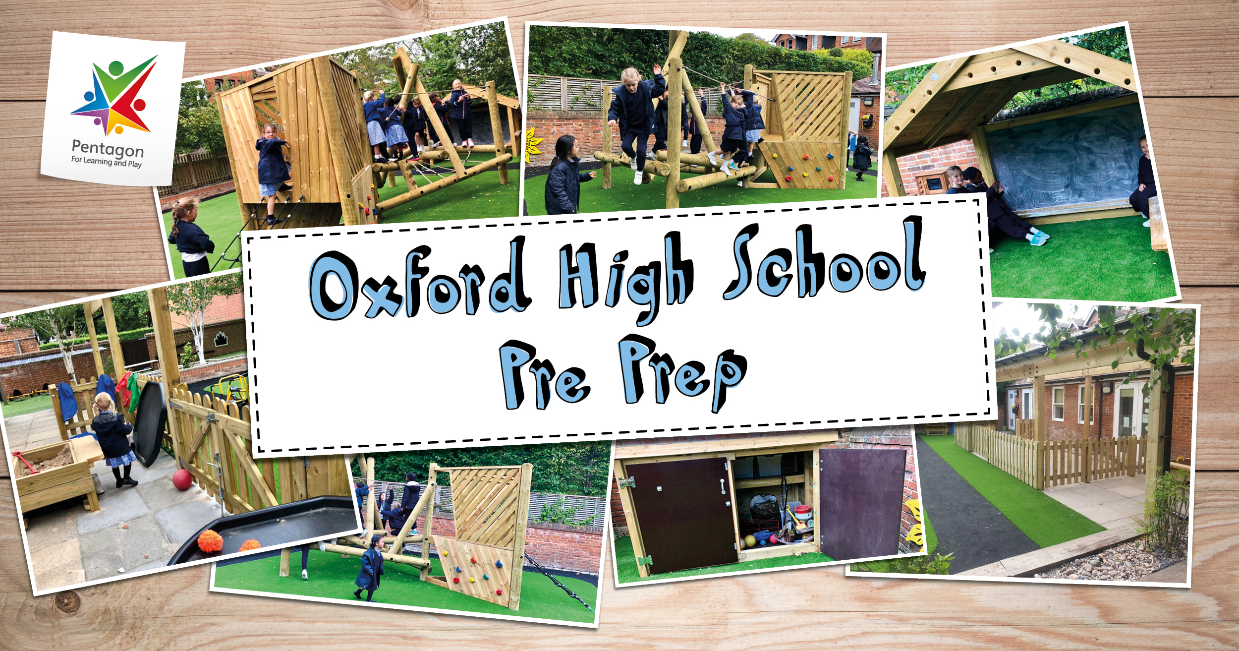 Oxford High Pre-Prep’s Playground Equipment | Pentagon Play