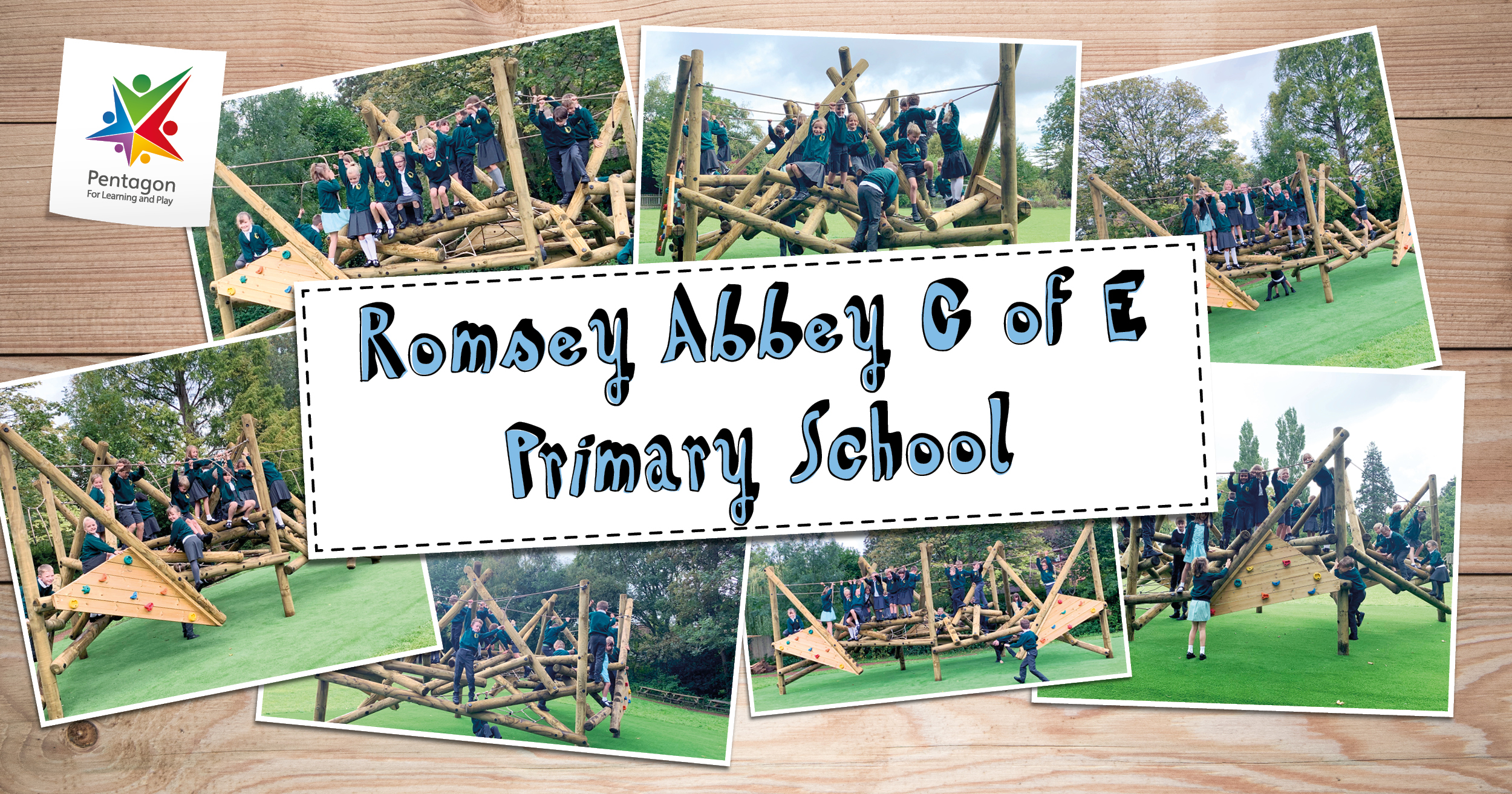 Romsey Abbey School's Climbing Frame | Pentagon Play
